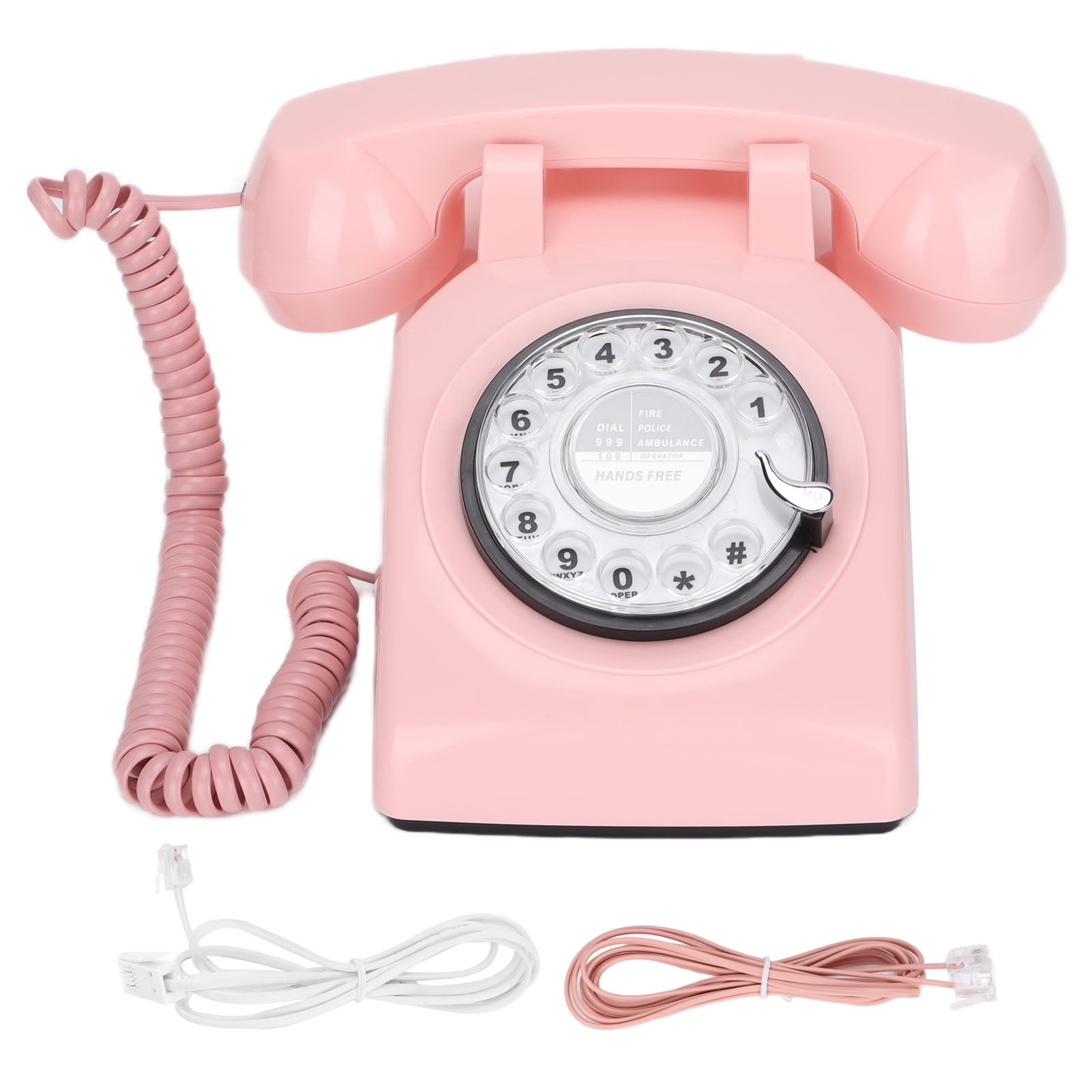Teléfono Fijo Nikou con Dial Rotatorio Clásico Antiguo de los Años 60 ...