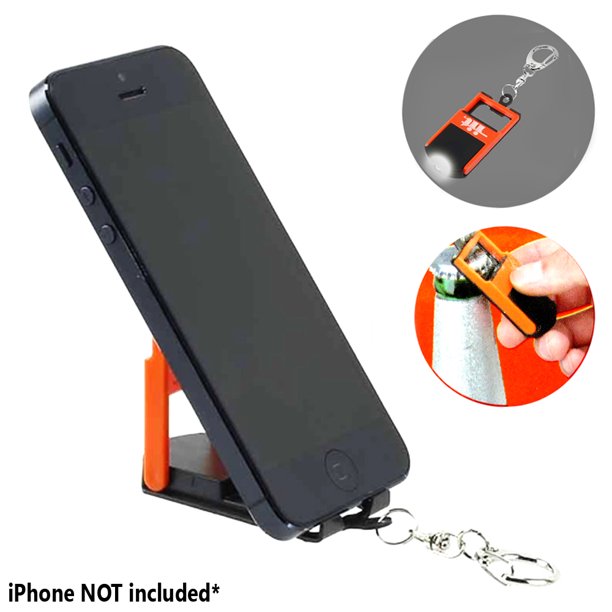 AllTopBargains - 4-in-1 Pocket Mini LED Keychain Flashlight Can Bottle ...