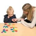 edxeducation Rainbow Pebbles Activity Set - Junior - 36 Pebbles + 16 Activities - Ages 18m ...