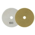 qiya 1pc 4inch 100mm Polishing Pads Wet Dry Granite Concrete Marble ...