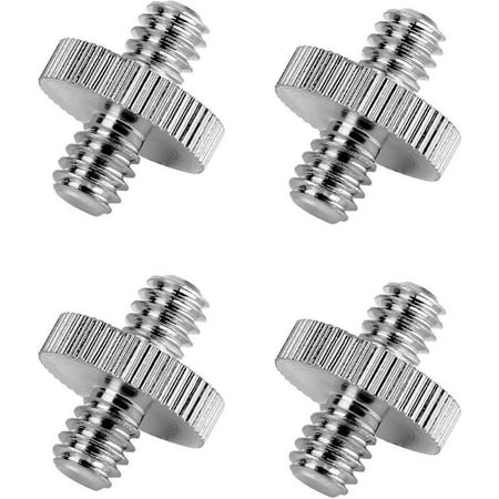 Camera Screw Adapter, Standard 1/4inch Male To 1/4inch Male Threaded ...