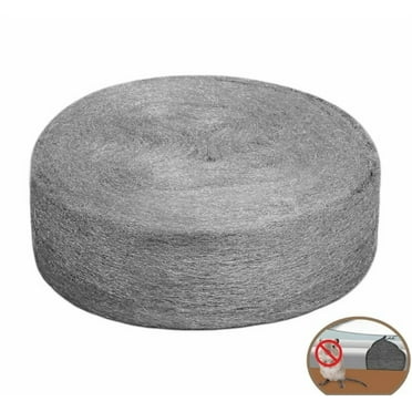 4 Pack Hole Filler for Mice Control,3"x13 Ft Steel Wool Mice Control ...