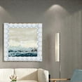 10M Seashell Self Adhesive Border Sticker Roll, Nautical Blue Outline ...