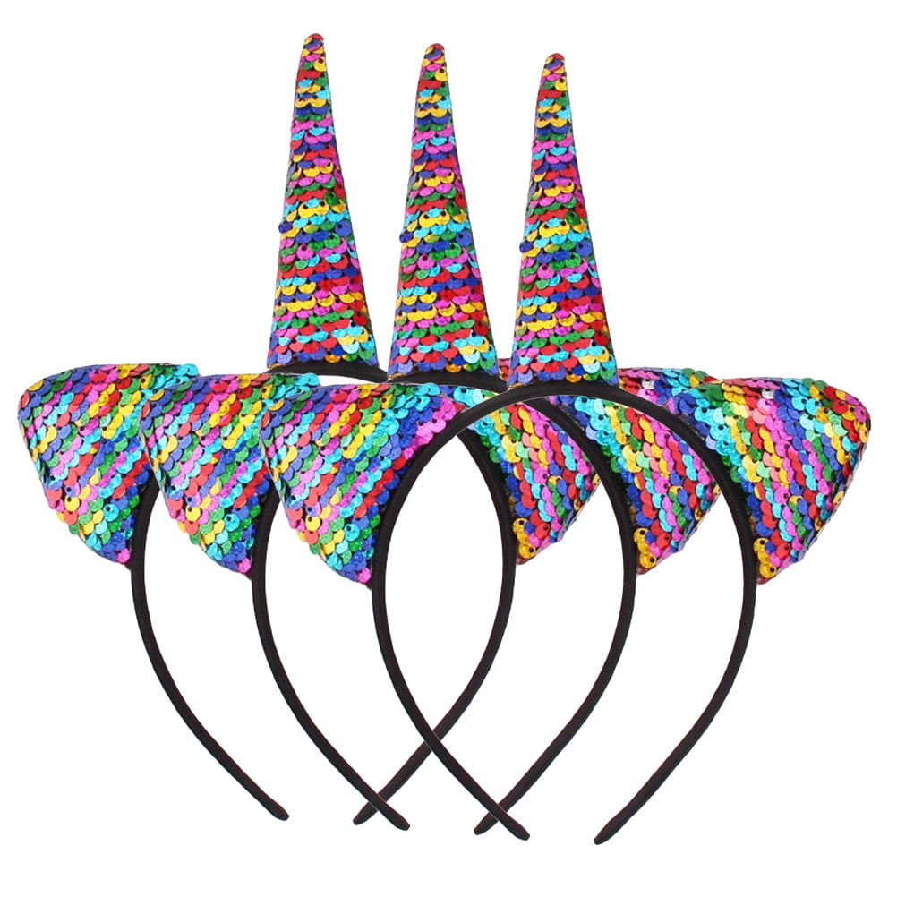 Click here for Verdanverse 3pcs Unicorn Horn Headwear Cloth Mater... prices