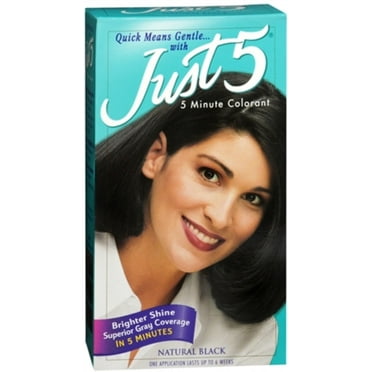Just 5 Color Natural Jet Black (6 Pack) - Walmart.com