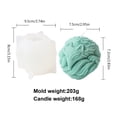 CIYISON Lovely Sleeping-fox Candle Silicone Mold Soap Making DIY ...