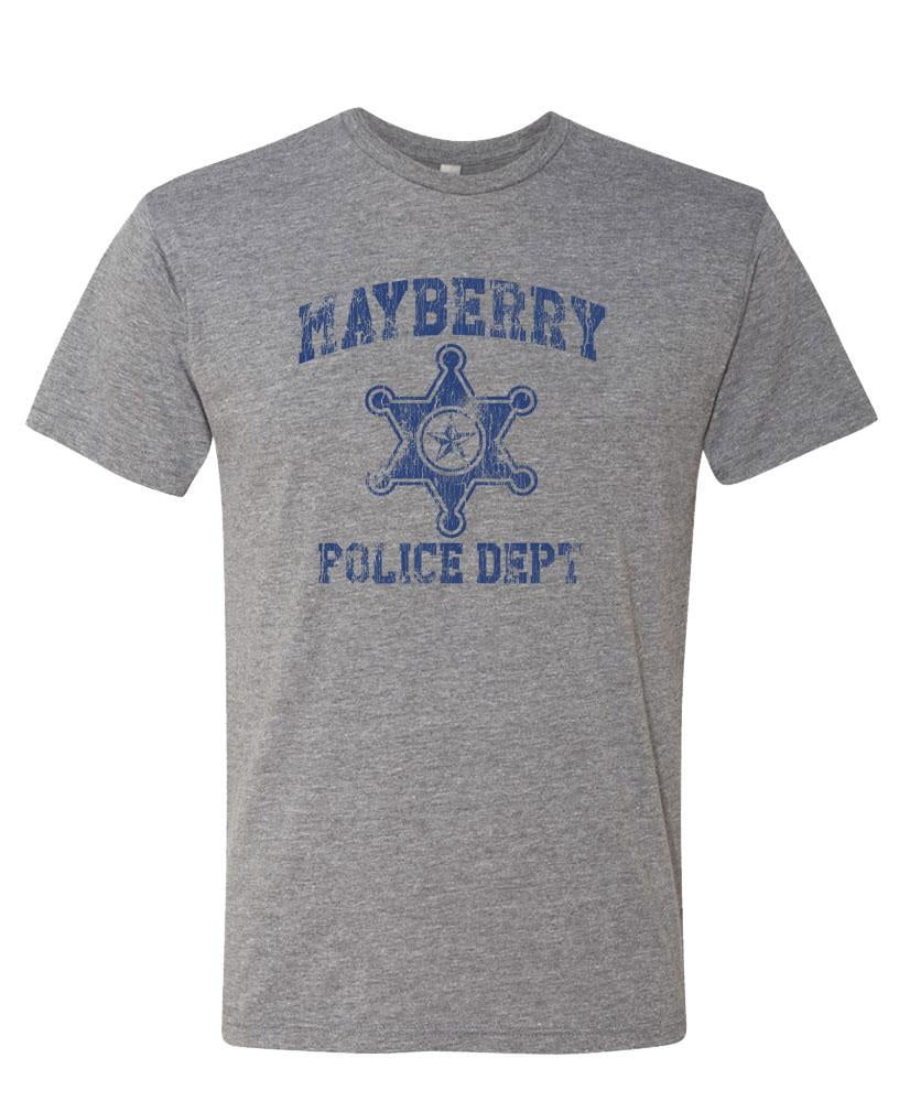 Mayberry Police Department - NEXT LEVEL Tee, Tri-Blend Sport, Small ...