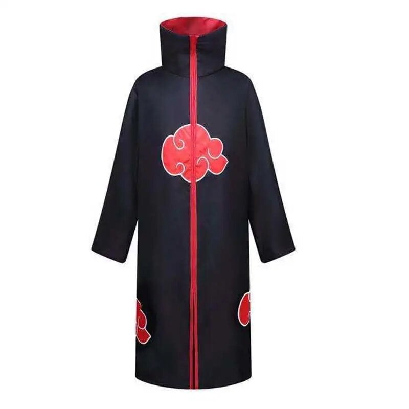 Disfraz de Akatsuki para niños y adultos, traje de Cosplay, anillo de ...