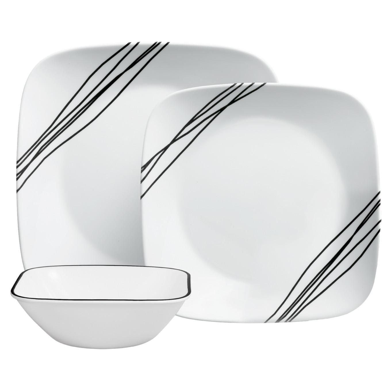 Click here for Corelle Studio Simple Sketch Dinnerware Set 12pc prices