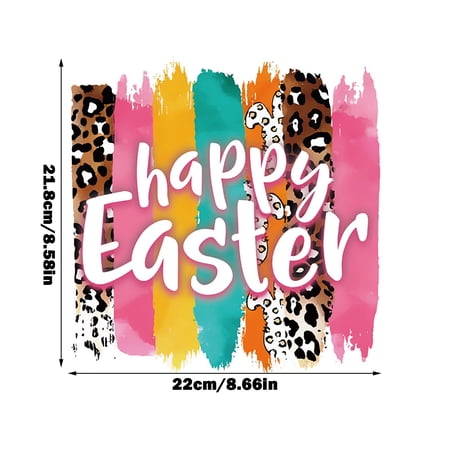 Moonker Easter Decoration Heat Transfer Vinyl Easter Bunny Series Heat ...