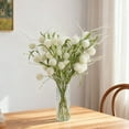 3 Head Dandelion Puff Artificial Flowers, Dandelion Bouquet for Home ...