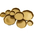 Gold Modular Bowl Set, Cluster Snack Serving Dish, Upgraded Food Grade ...