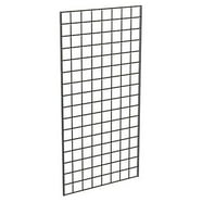 Bonnlo 6' x 2' Wire Grid Panel Tower with T-Base Floorstanding, Wire ...