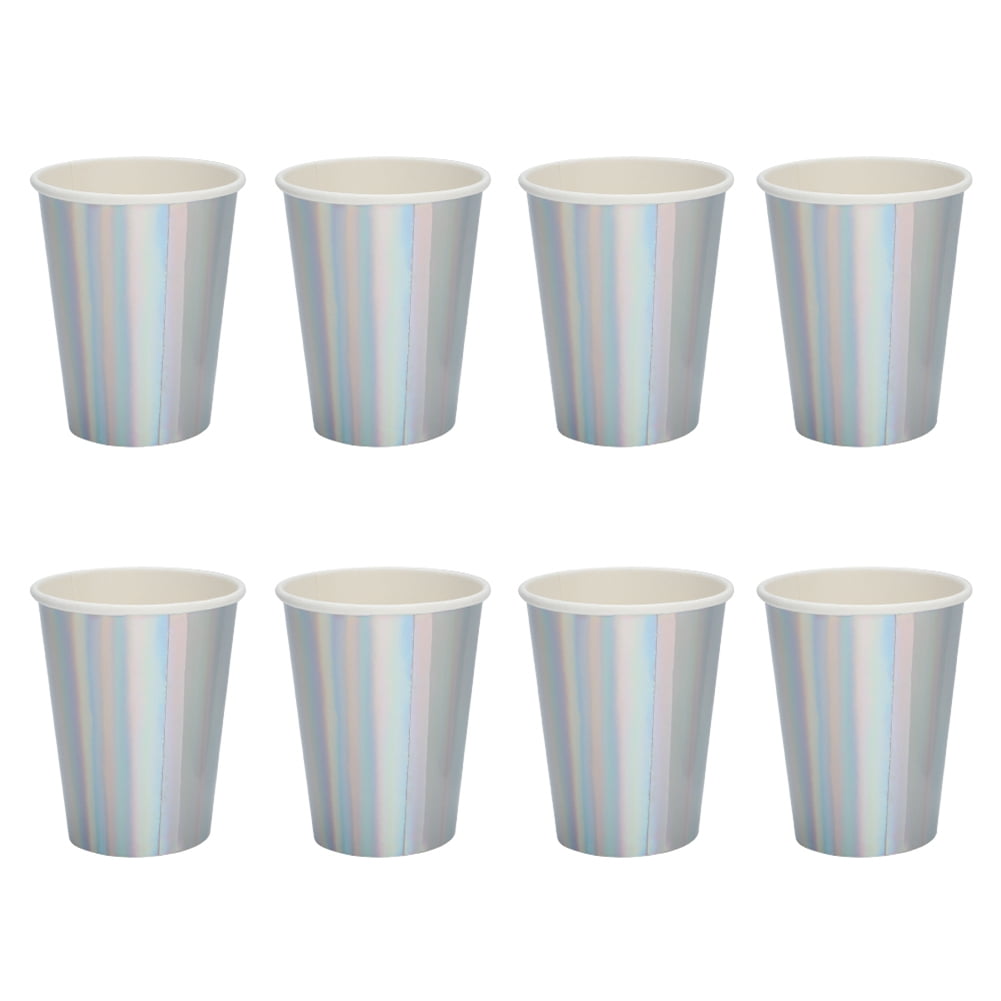 Spptty Tableware Supplies, Disposable Paper Cups, 8pcs Disposable Paper ...