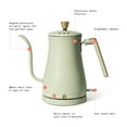 Beautiful 1-Liter Electric Gooseneck Kettle 1200 W, Sage Green by Drew ...