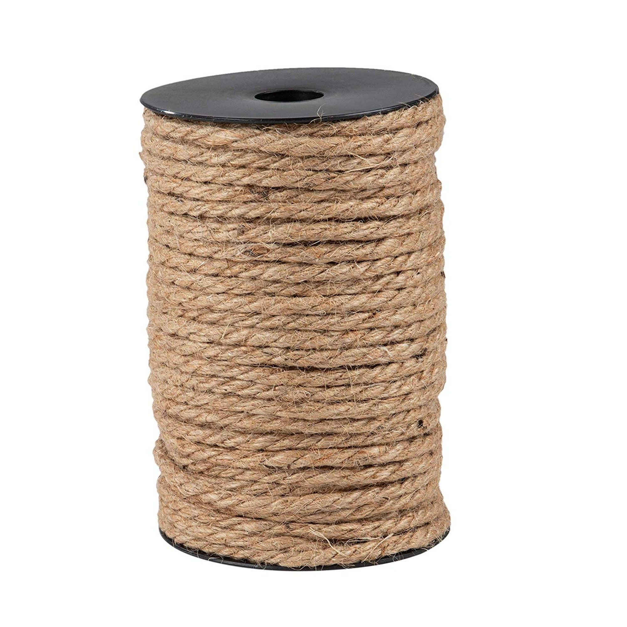 5Mm Natural Jute Hemp Rope Thick Twine String For Diy Crafts Gift 5mm-natural-jute-hemp-rope-thick-twine-string-for-diy-crafts-gift