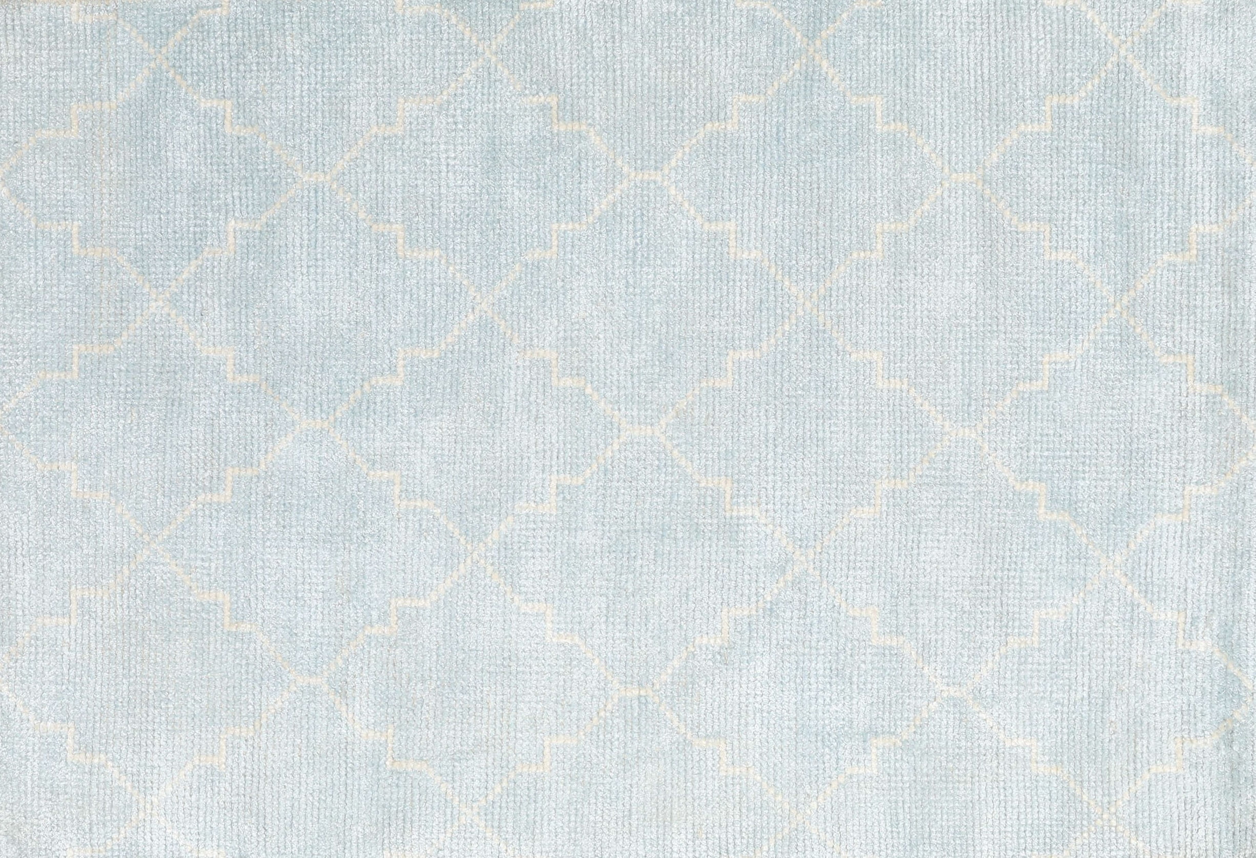 Ahgly Company Indoor Rectangle Contemporary Pale Blue Abstract Area ...