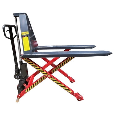 "APOLLOLIFT Hydraulic Manual Forklift, 1100lbs Hand Walkie Stacker, 63 ...