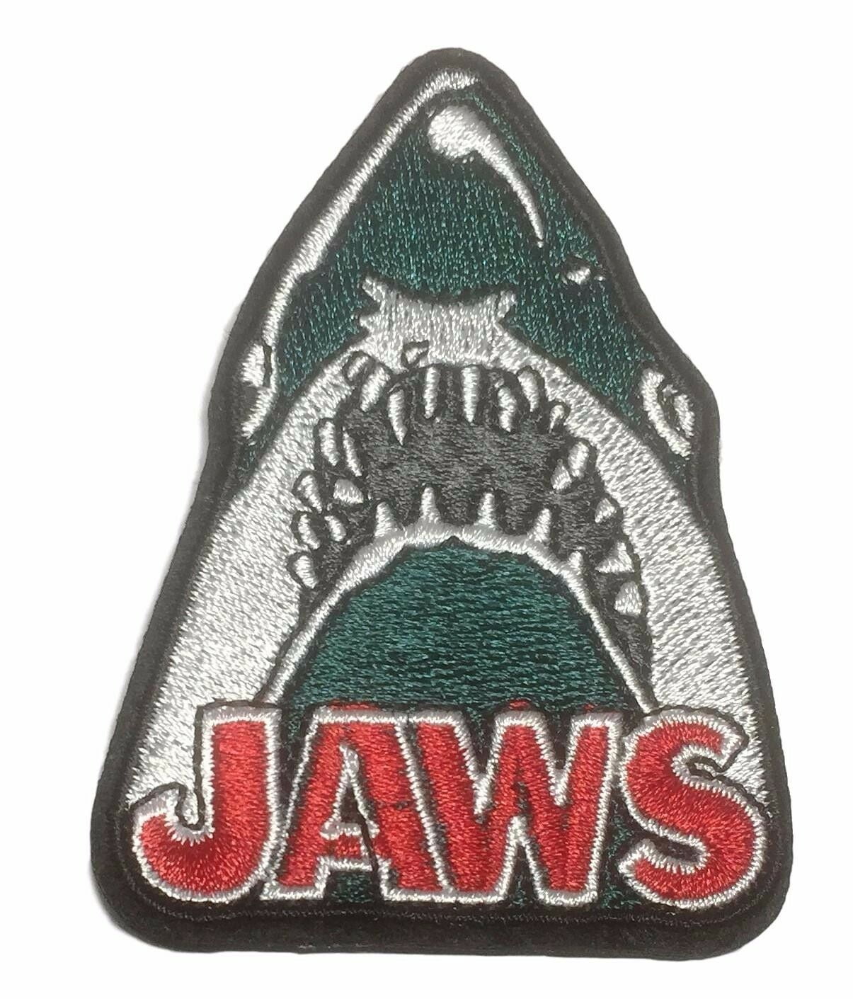 Jaws Movie Series Shark 3 " Tall Embroidered Iron On Patch - Walmart.com