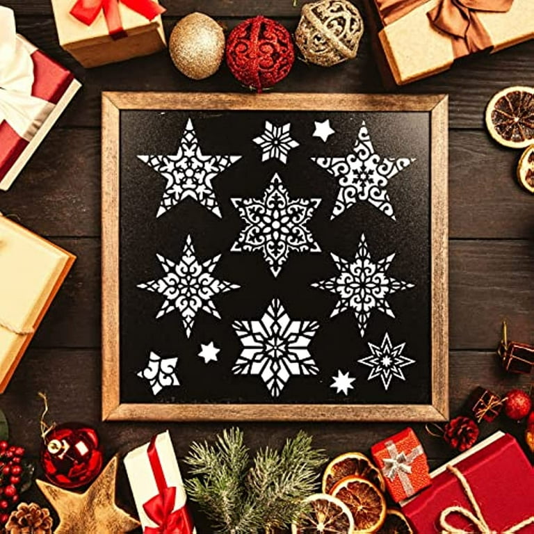 Christmas Star Stencils
