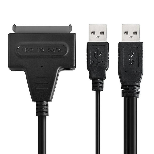 2.5 22P 2.0 USB to SATA Cable Serial ATA Adapter For HDD/SSD Laptop ...