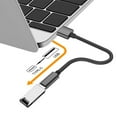 USB2.0 Male to Type C Female Cable Universal Compatibility USB A to USB ...