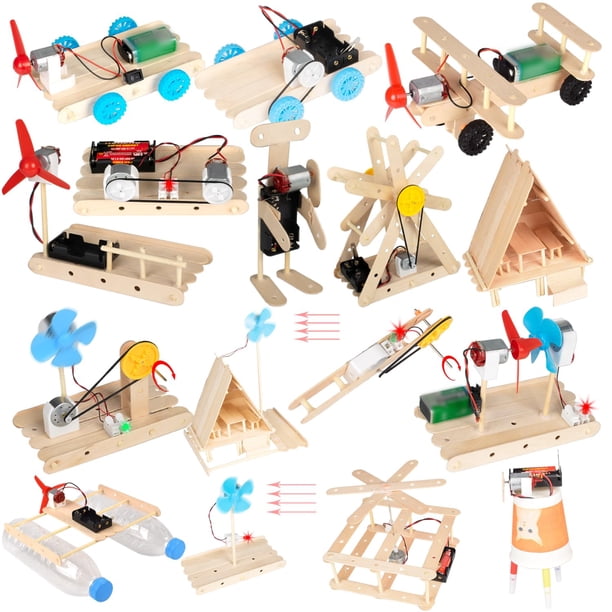 Kit de experimentación científica EUDAX, 465 piezas, motor DC para ...