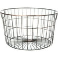 Mainstays Medium Round Wire Copper Storage Baskets - 4 Pack - Walmart.com