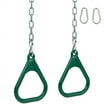 Playkids Trapeze Rings - Blue Green Yellow Red Safe Grip Handles for ...