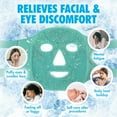 Perfect Remedy Face Ice Pack, Reusable Hot & Cold Ice Face Mask, Gel ...