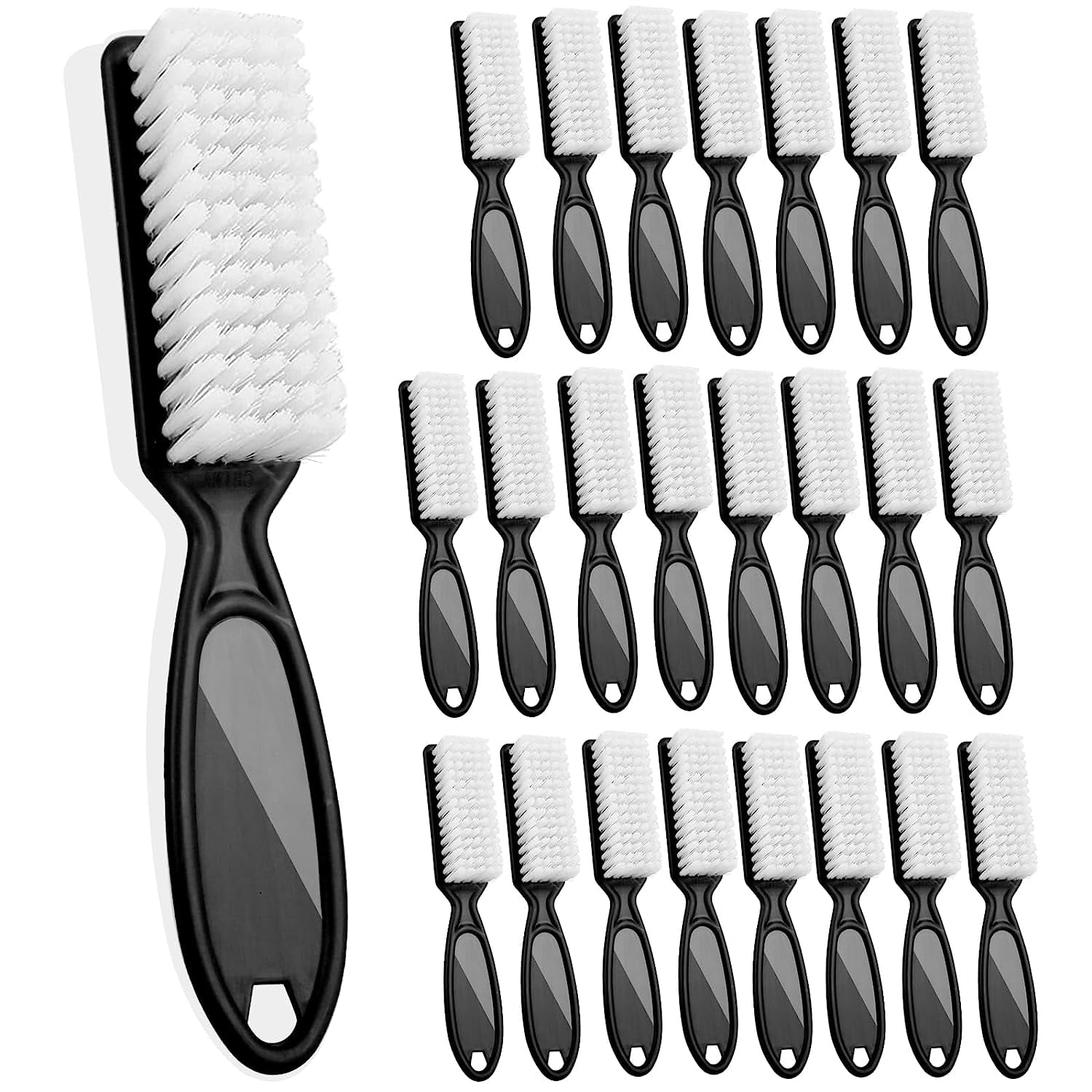 24pcs Handle Grip Nail Brush - Finger Nail Brushes for Cleaning ...