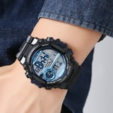 George Mens Digital Sport Wristwatch Plastic Strap - Walmart.com