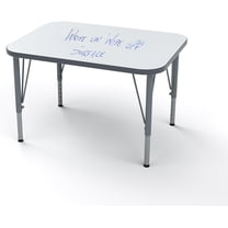 Tot Mate Versa Kids Markerboard School Desk, Adjustable Height ...