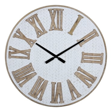 Minimalist Gold Wall Clock, White and Gold - Walmart.com