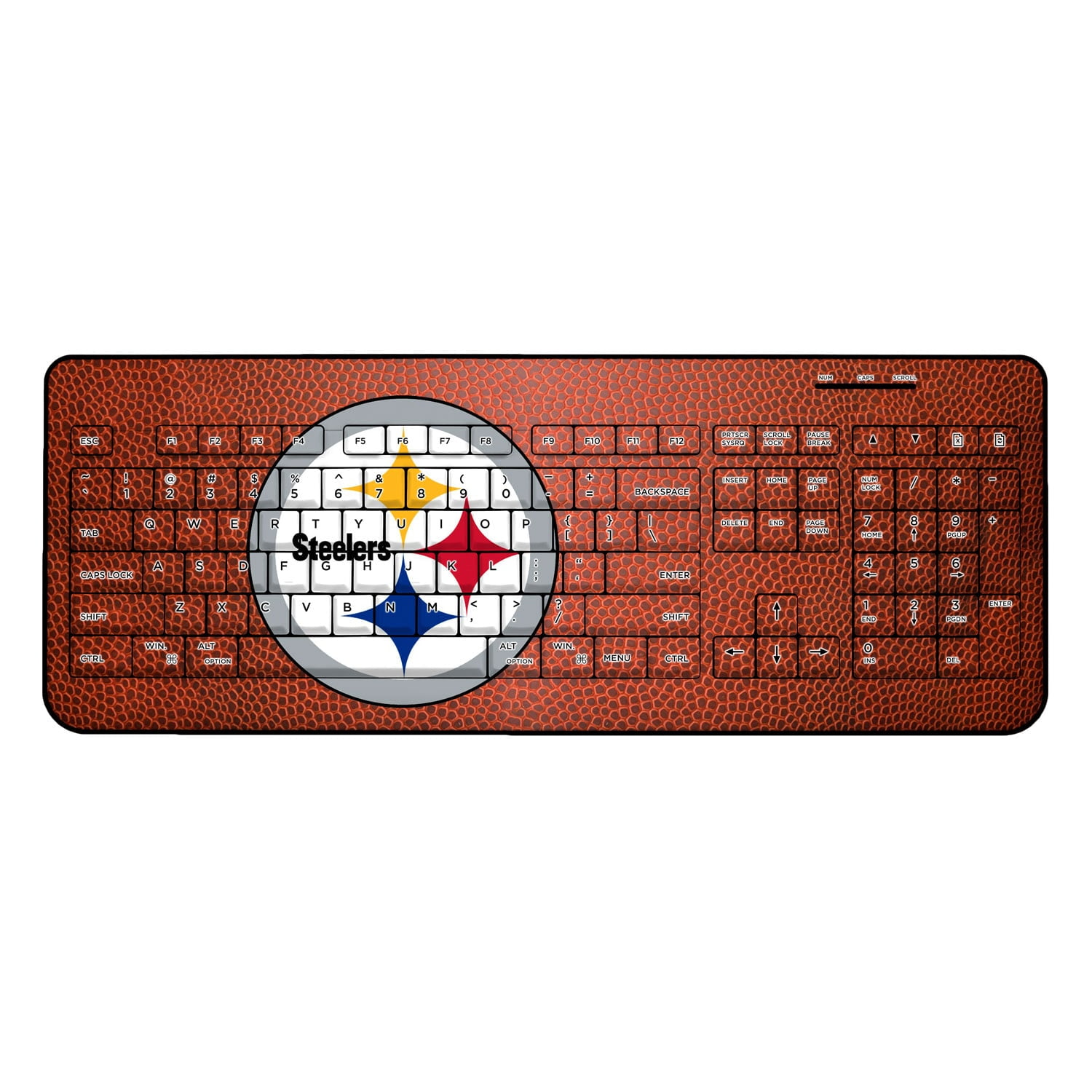 Pittsburgh Steelers Football Design Wireless Keyboard - Walmart.com