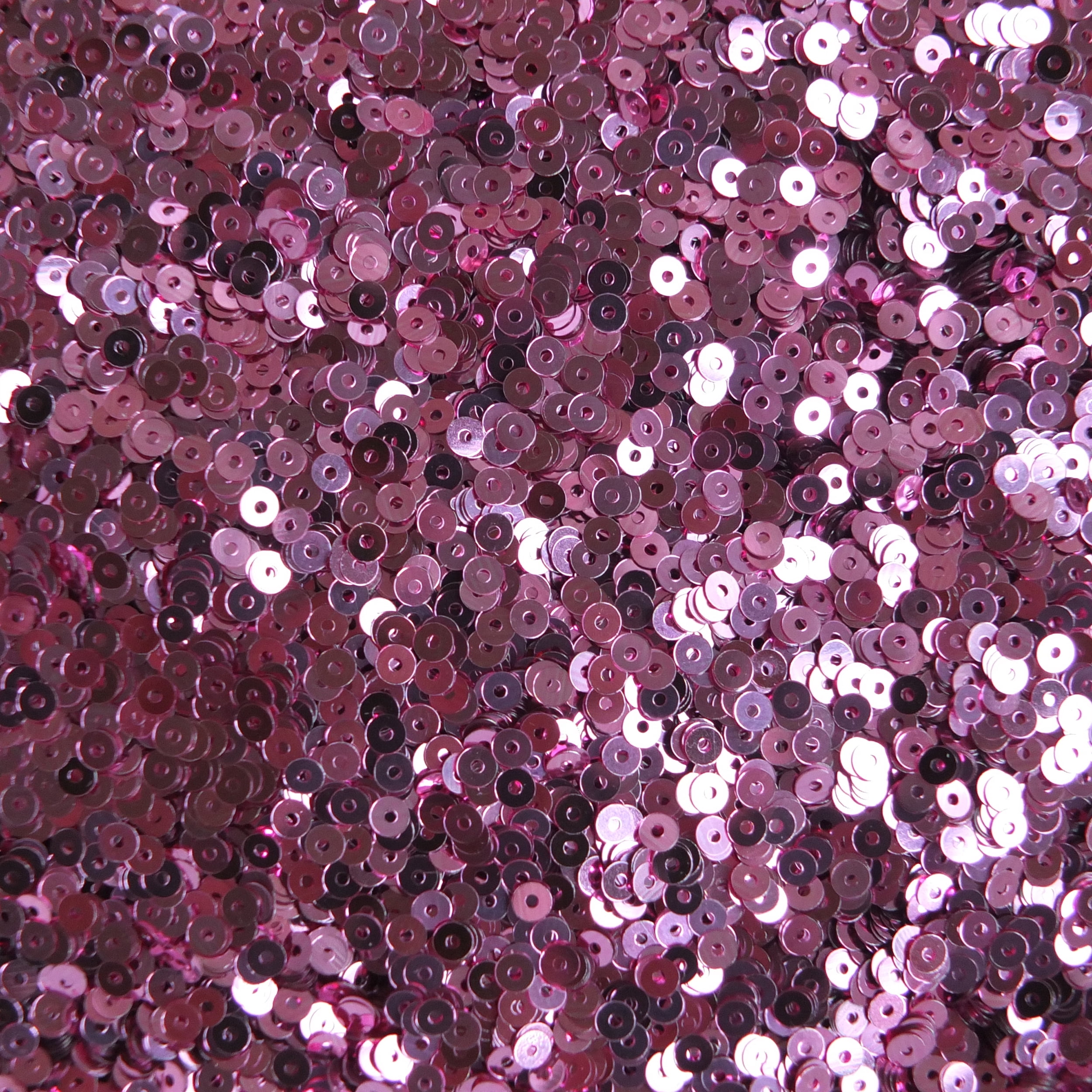 Hot Pink Sequins 3mm Shiny Metallic Made in USA - Walmart.com