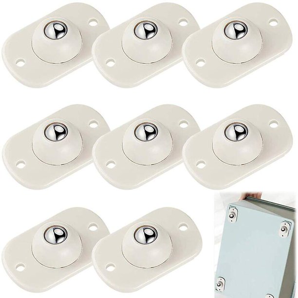 Crday Self Adhesive Caster 16 Pieces Self Adhesive Swivel Casters ...