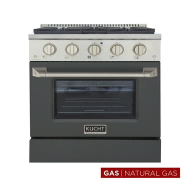 Costway 24 Inches Natural Gas Range Freestanding with 4 Burners Cooktop ...