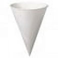SOLO Cup Company Bare Treated Paper Cone Water Cups, 6 oz., White, 200 ...