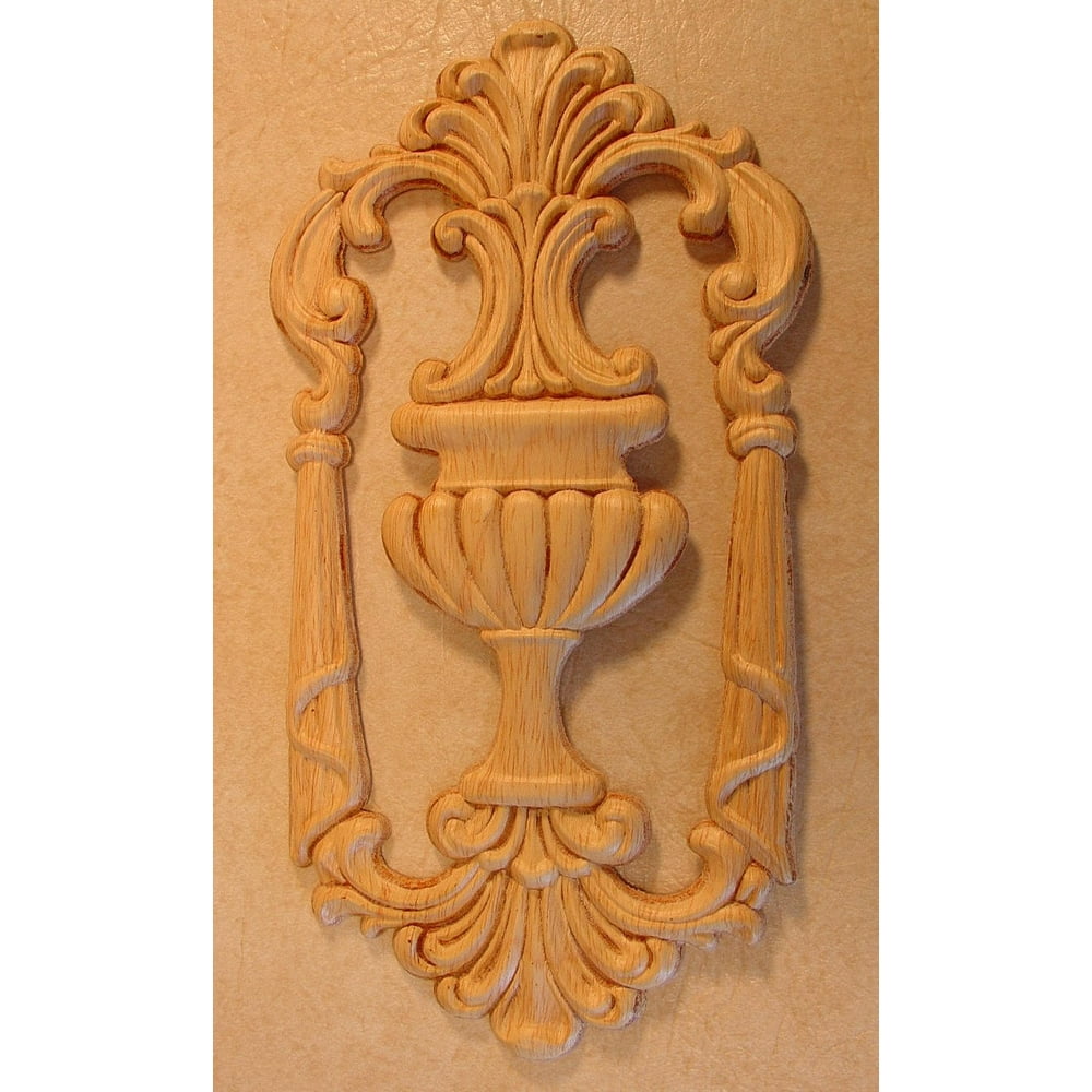 EMBOSSED WOOD APPLIQUE / ONLAY # 616 6 1/8 X 11 1/2 - Walmart.com ...