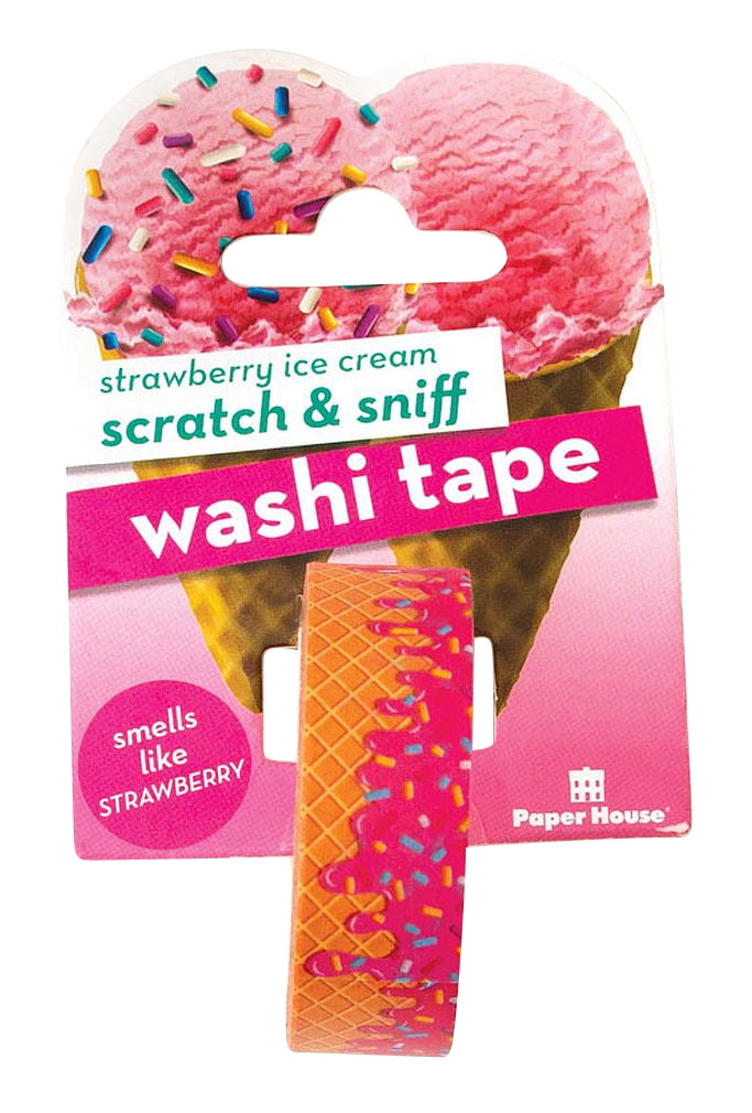 Paper House Productions Melting Ice Cream Cone Strawberry Scented ...