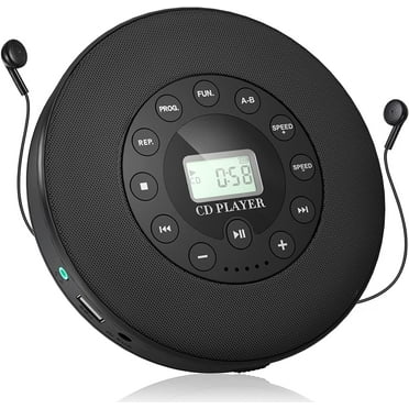 Cd Player Portable With Bluetooth Retro Portable Cd Player Desktop Cd ...