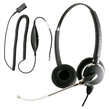 IPD IPH-165 Binaural Phone Headset with HIS-02 cable and Noise ...