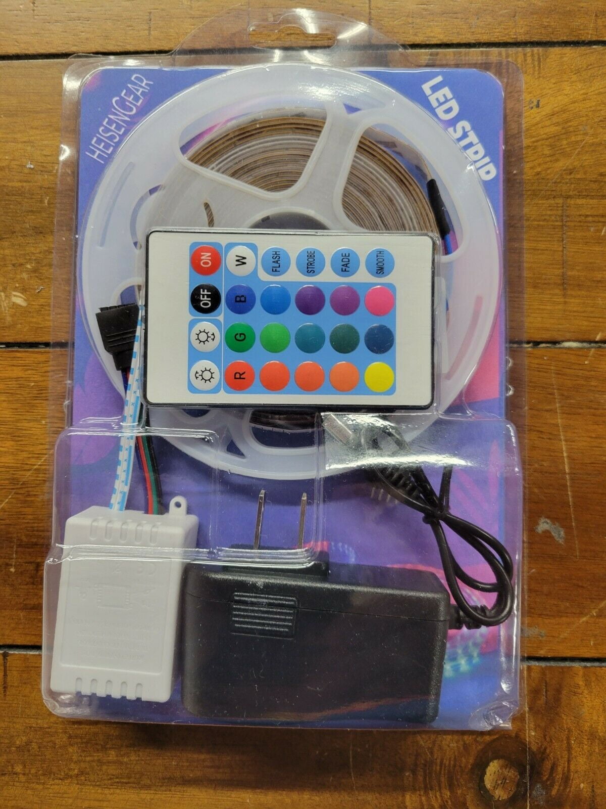 HeisenGear LED Strip Light for Dorm, Bedroom. 60 LED/Meter 5M SMD TYPE ...