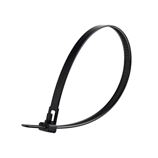 Secure Cable Ties 12 Inch Black Standard Releasable Cable Tie - 100 ...