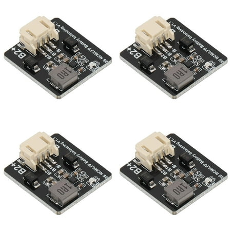 4 Set 2S 1.2A Capacitor Active Equalizer Balancer Lithium Battery Balance Active Energy Transfer ...