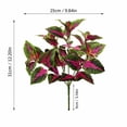 10PCS-One Set Artificial Perilla Leaves, Faux Plastic Greenery ...