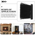 RVKXHD Fireplace Cleaning Brush Replacement Head Wood Stove Brush for ...