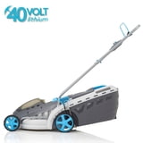 Swift 15'' Cordless Lawn Mower with Brushless Motor, 5 Adjustable ...