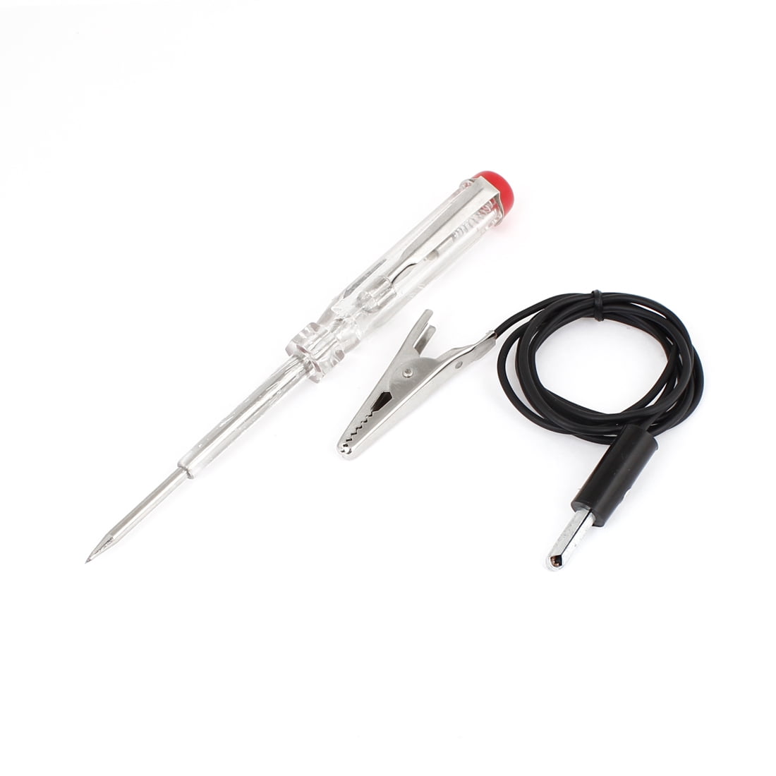 Unique Bargains DC 6-12V Automotive Voltage Volt Tester Pen Red Clear ...